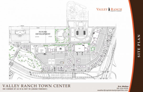 Groundbreaking of Valley Ranch Town Center, the largest retail ...