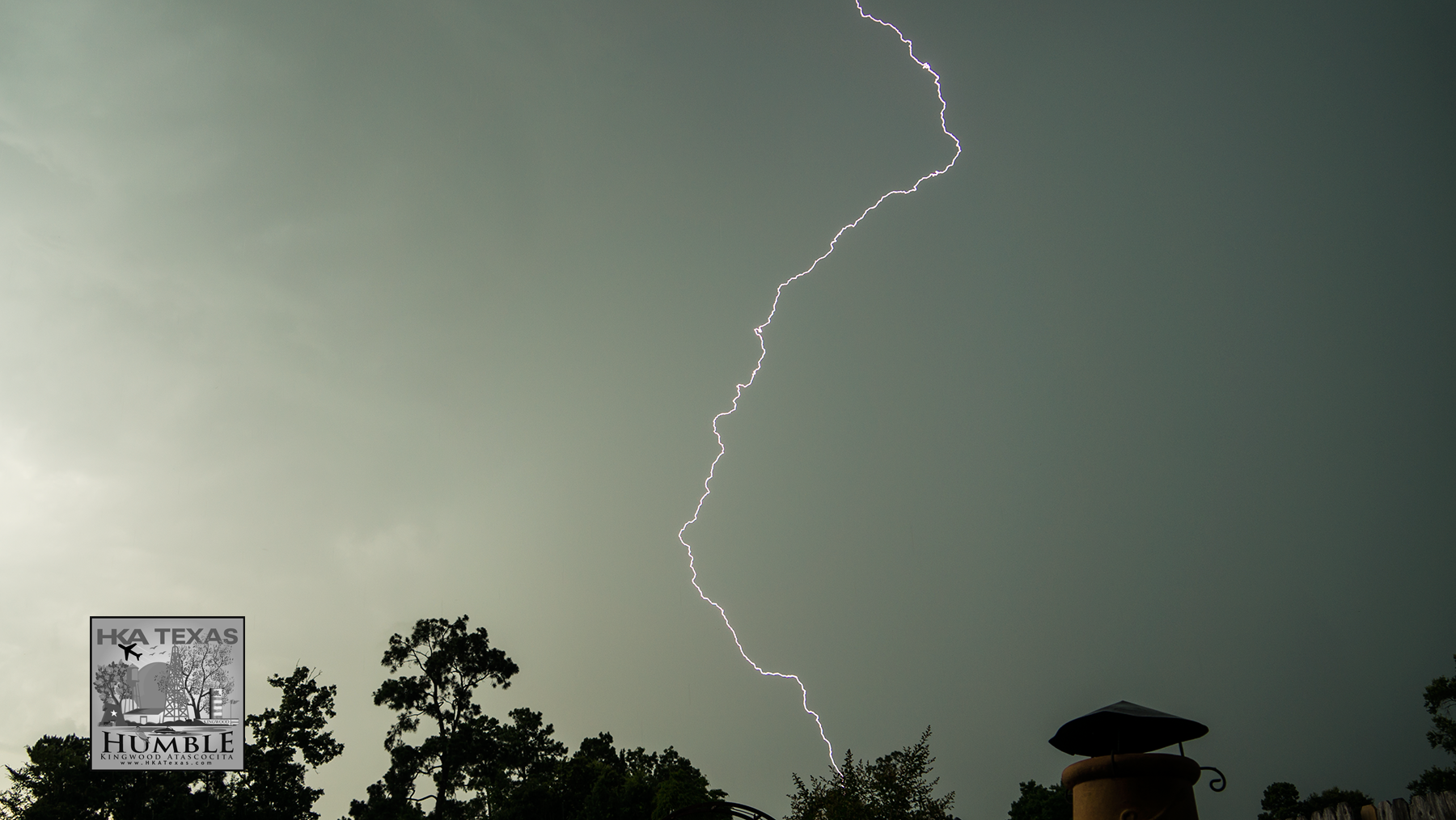 Photos of lightning as a storm rolled across Humble, Kingwood ...